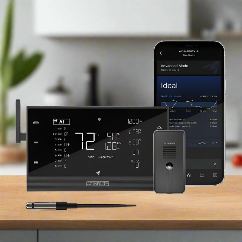 Controller AI+ with CO2 Sensor - AI-Powered Smart Grow Controller ...