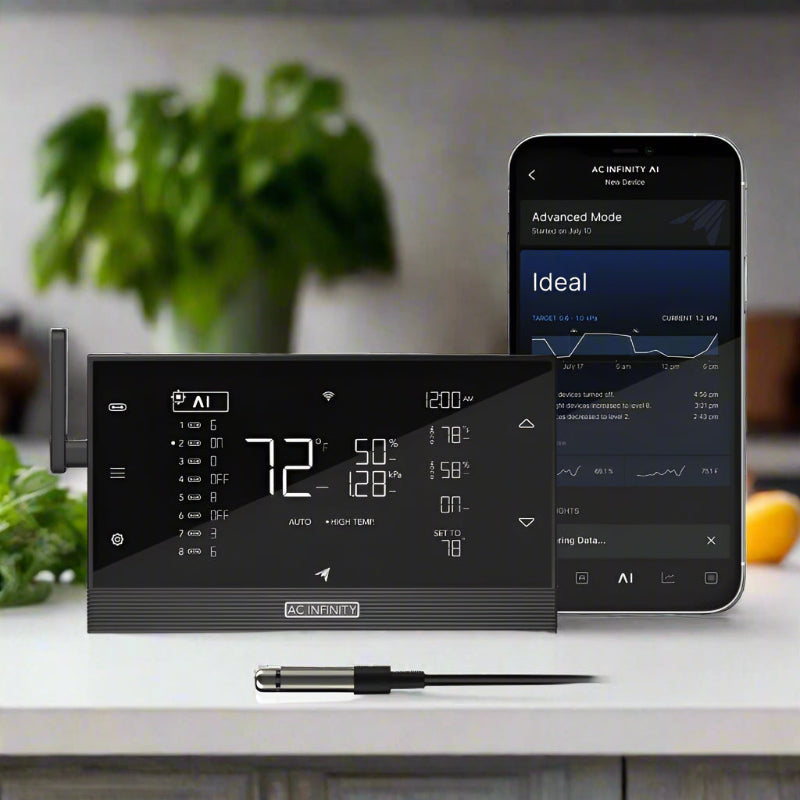 AI-Powered Grow Room Controller - Smart Climate & VPD Monitoring ...