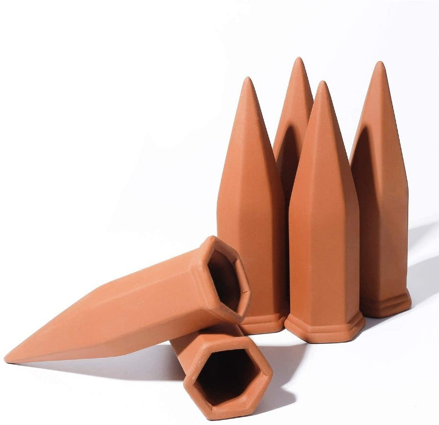 Terracotta Plant Watering Stakes | Amazing Garden – AMAZING GARDEN